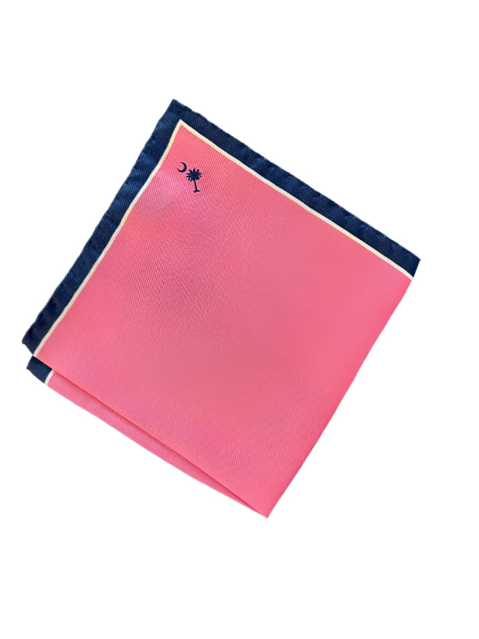 Craig Reagin South Carolina Palmetto Pocket Square: Pink – Craig Reagin ...