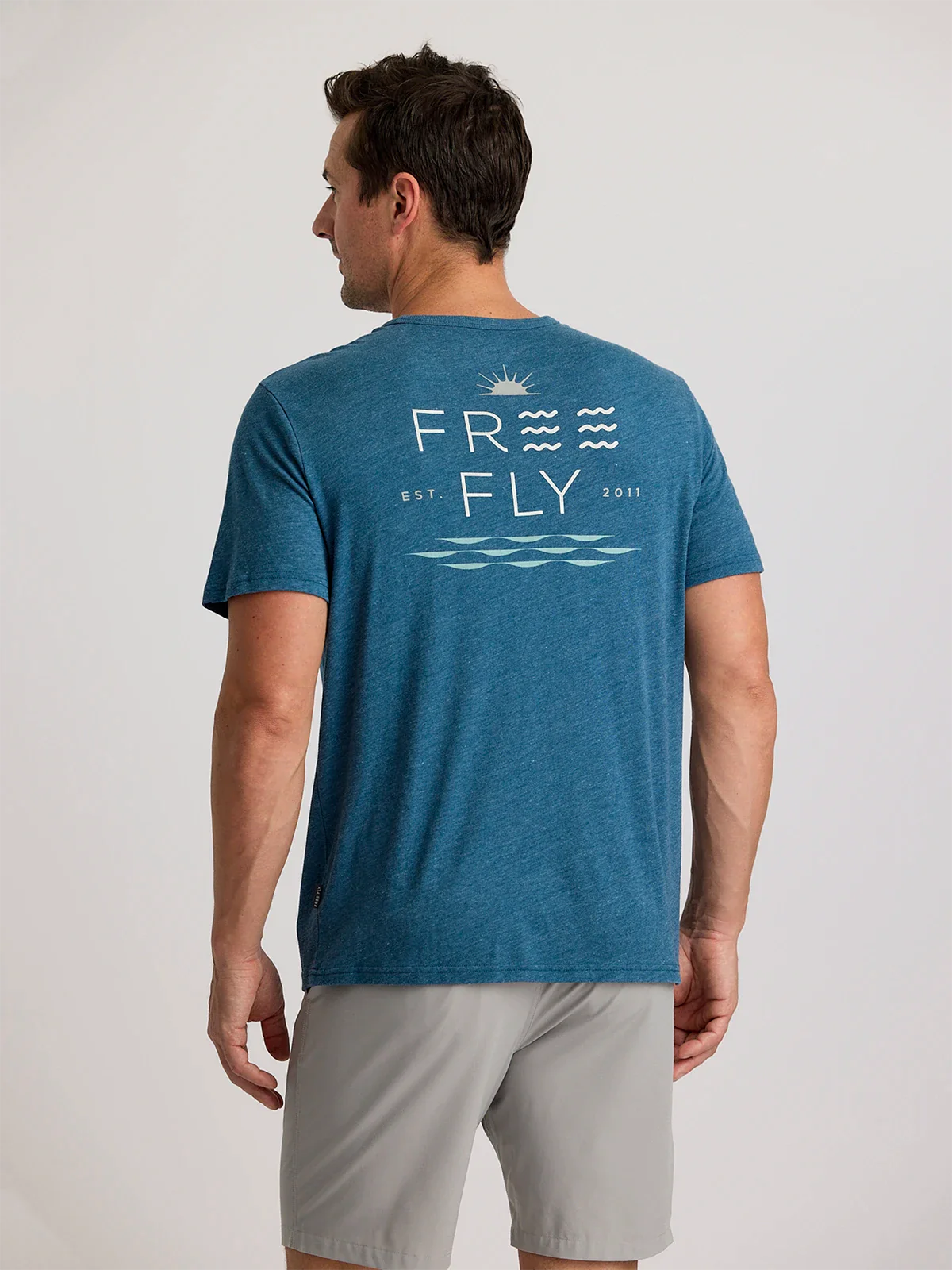 Free Fly Salt & Sun Pocket Tee: Heather Legion Blue – Craig Reagin ...