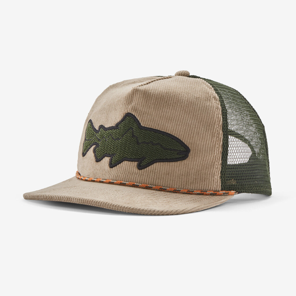 Patagonia Fly Catcher Hat - Fitz Roy Trout: Seabird Grey – Craig Reagin ...