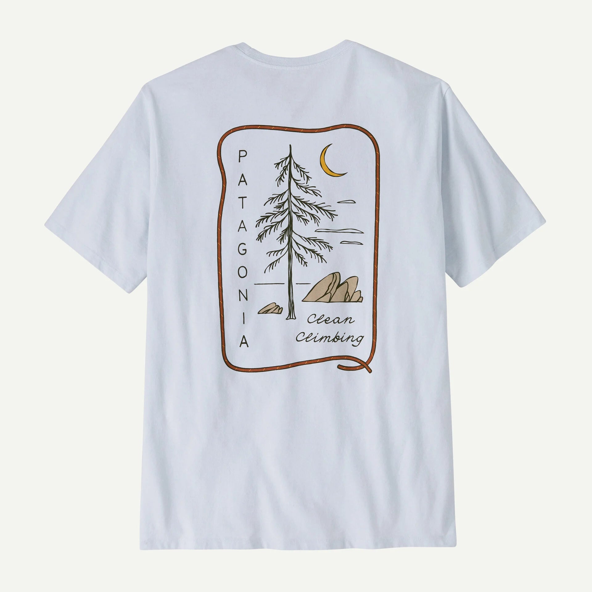 Patagonia Men's Clean Climb Roots Responsibili-Tee®: White – Craig ...