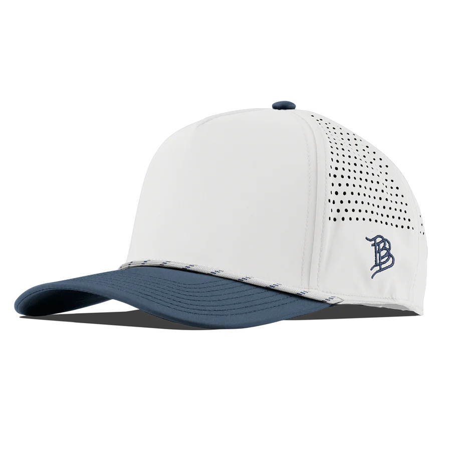 Branded Bills Bare Curved 5 Panel Rope Hat: White/Orion – Craig Reagin ...