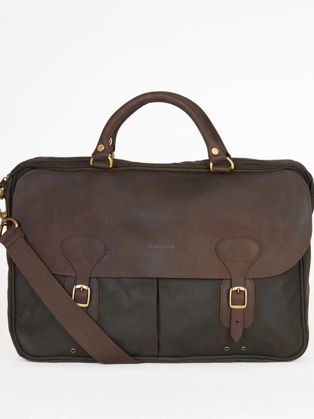 Barbour Colwell Leather Billfold Wallet: Brown/Classic – Craig Reagin ...