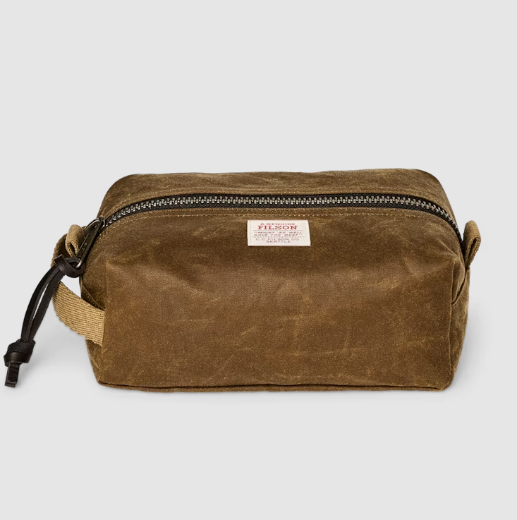 Filson Tin Cloth Travel Kit: Dark Tan – Craig Reagin Clothiers