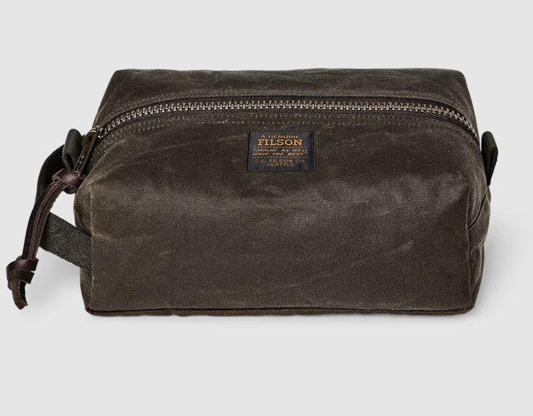 Filson Tin Cloth Travel Kit: Otter Green – Craig Reagin Clothiers - Main