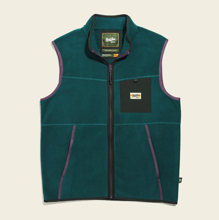 Howler Brothers Free Range Fleece Vest: Ultramarine – Craig Reagin ...