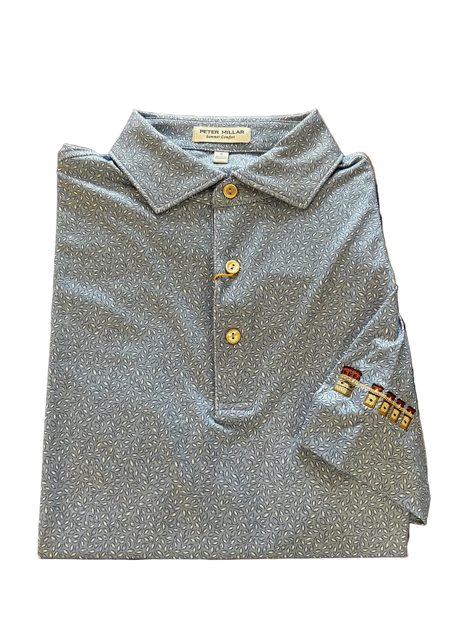Peter Millar Magnolia Performance Jersey Polo Lake Murray Dam Towers ...