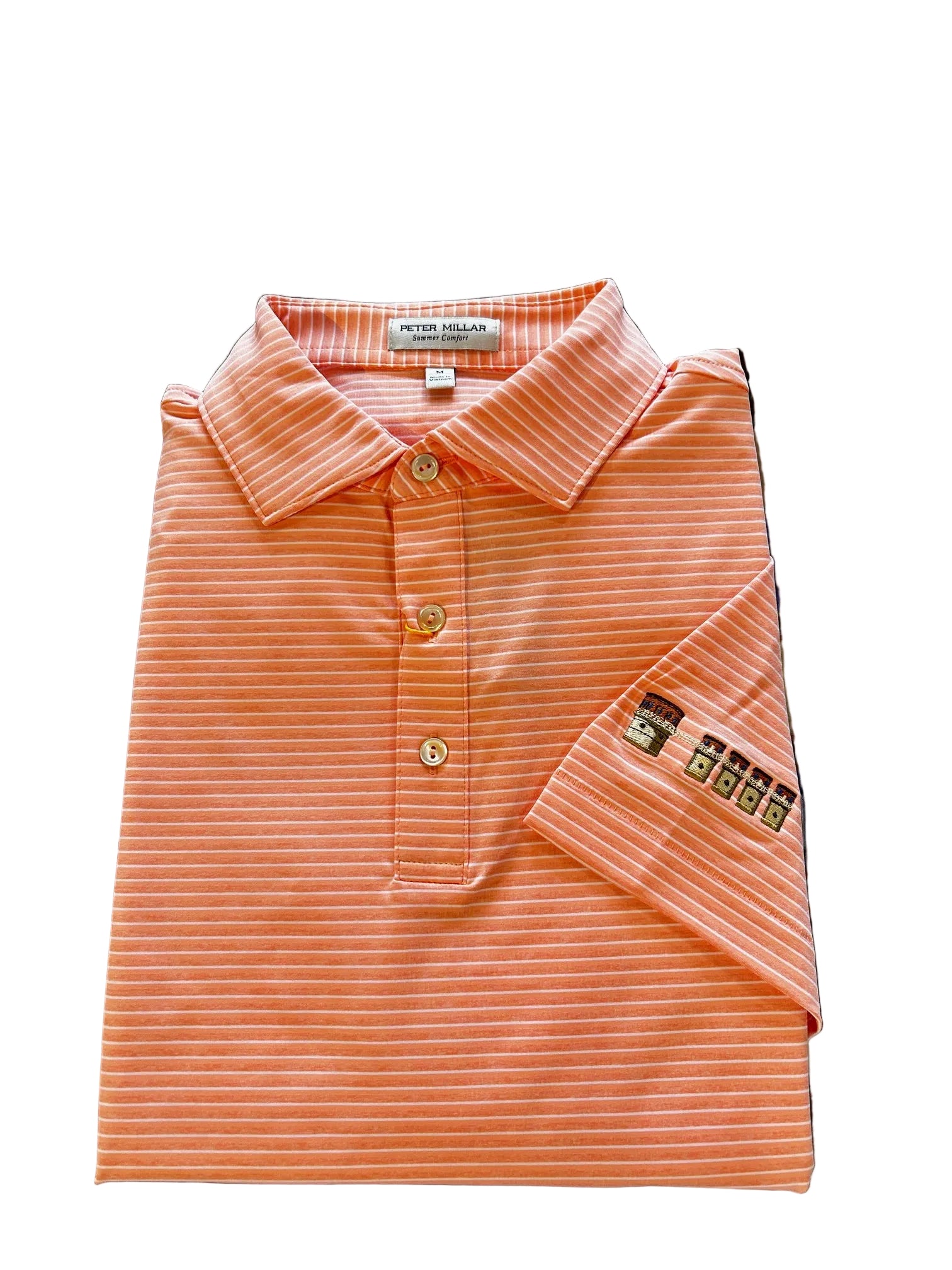Peter Millar Merion Performance Jersey Polo Lake Murray Dam Towers: Su ...