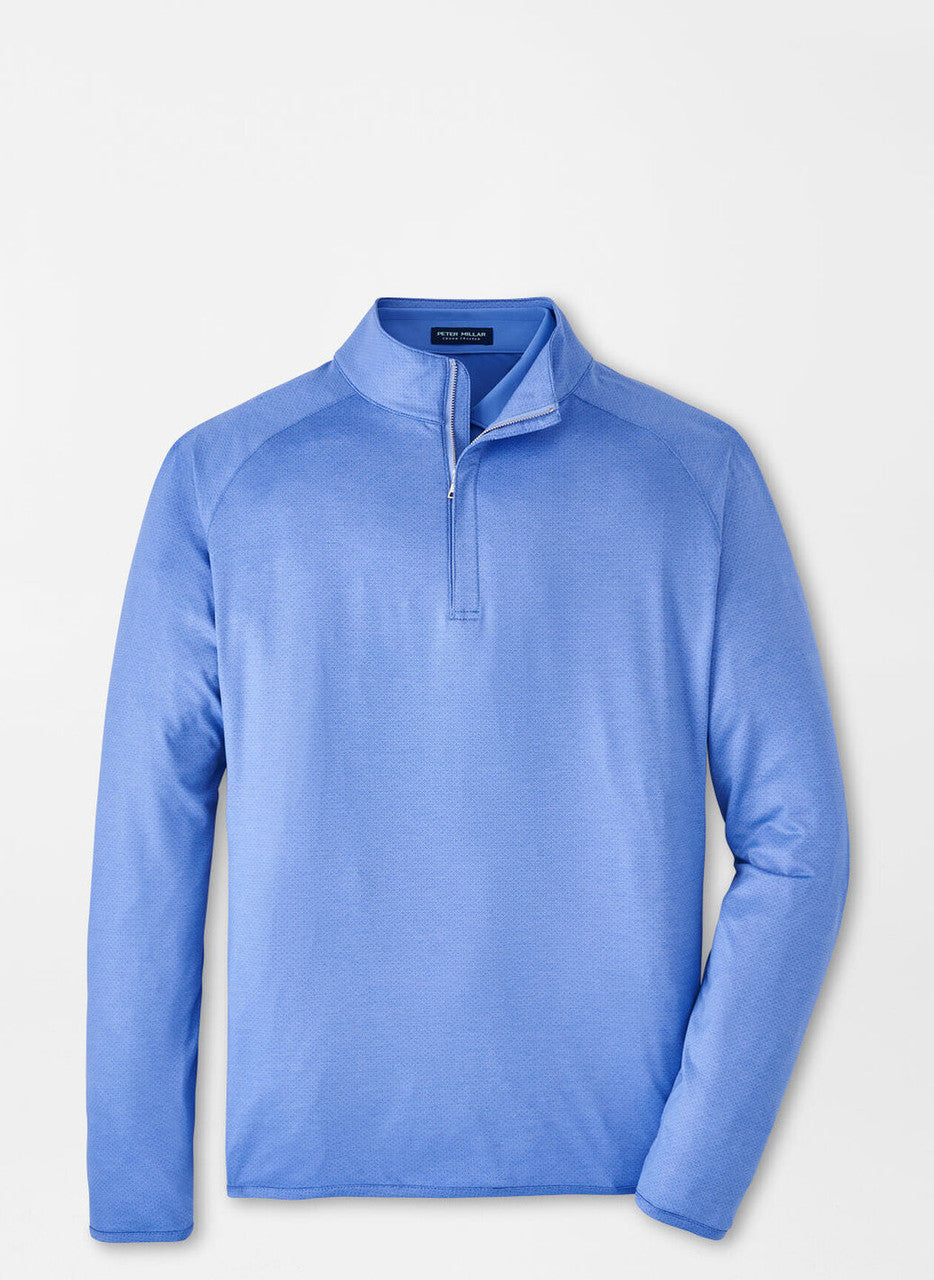 Peter Millar Stealth Delancy Dot Performance Quarter-Zip: Elixir ...