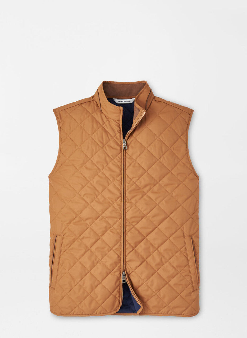 Peter Millar Essex Vest: British Tan – Craig Reagin Clothiers - Main
