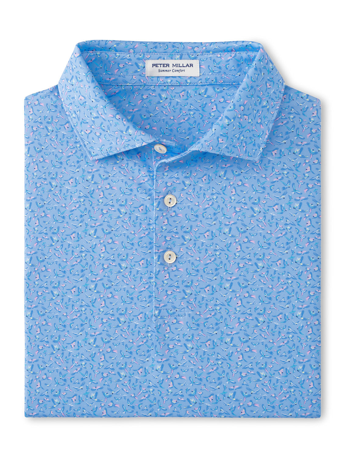 Peter Millar Island Jammin' Performance Jersey Polo: White – Craig ...