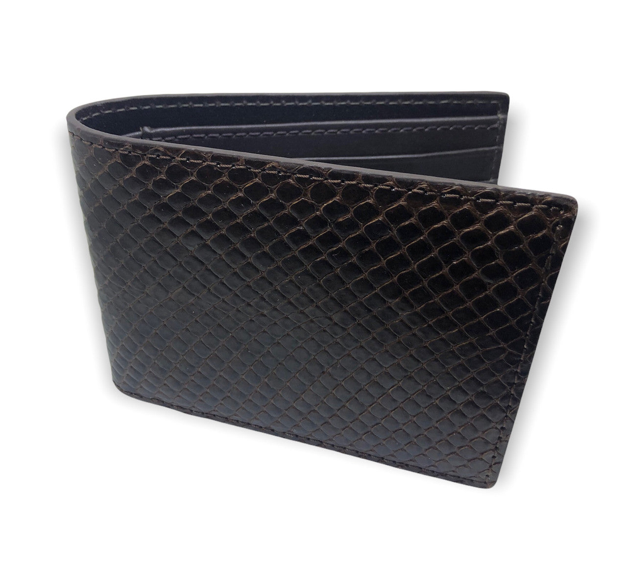 W Kleinberg Anaconda Bifold Wallet: Washed Brown – Craig Reagin Clothiers