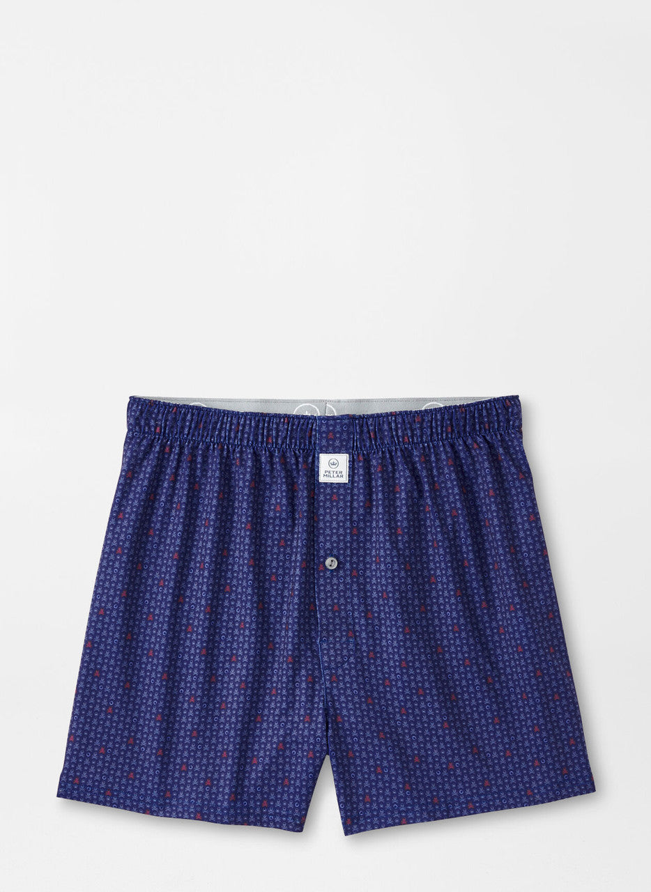 Peter Millar Skull In One Performance Boxer Short: Sport Navy – Craig ...