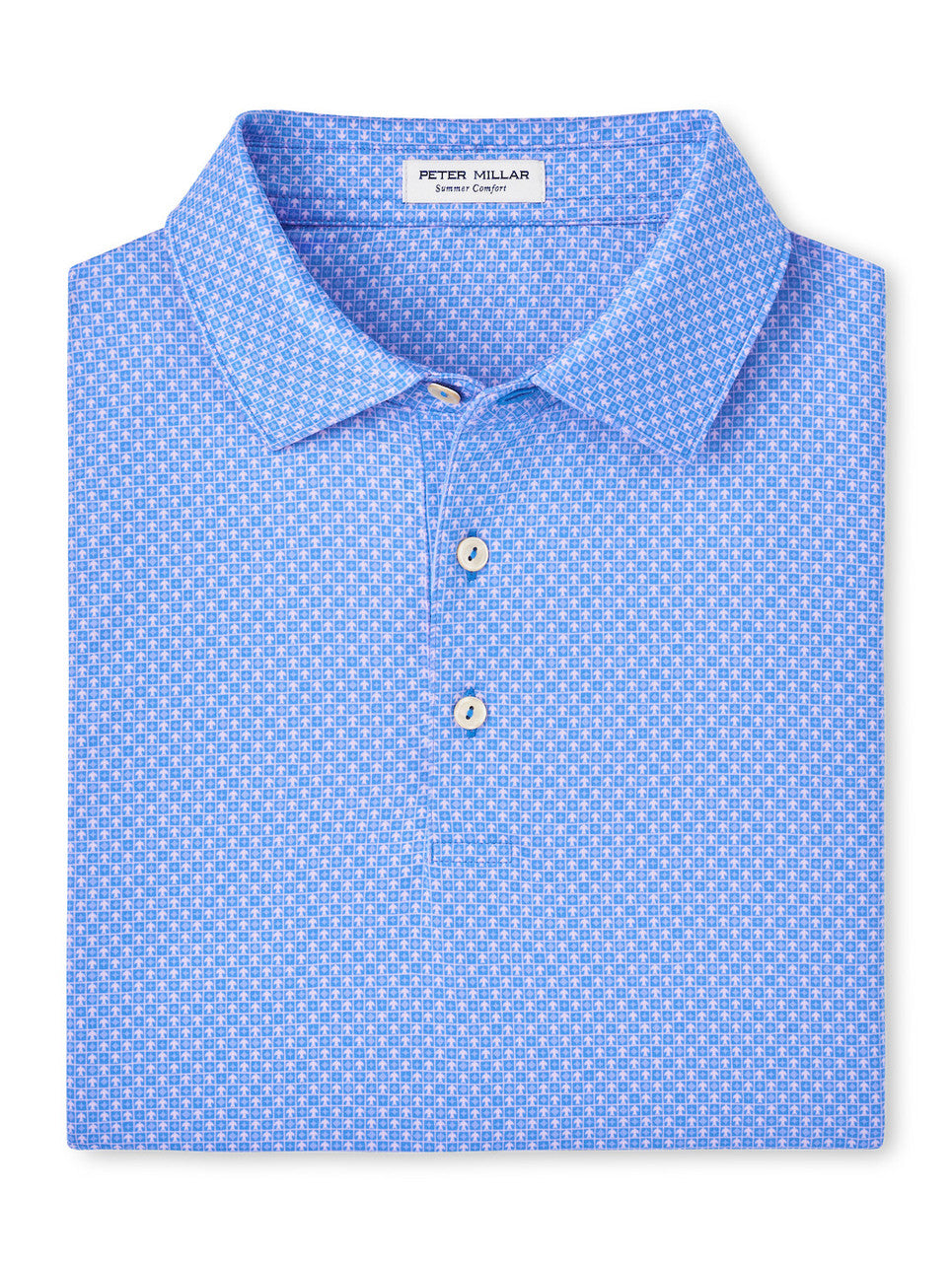 Peter Millar North Flight Performance Jersey Polo: Liberty Blue – Craig ...